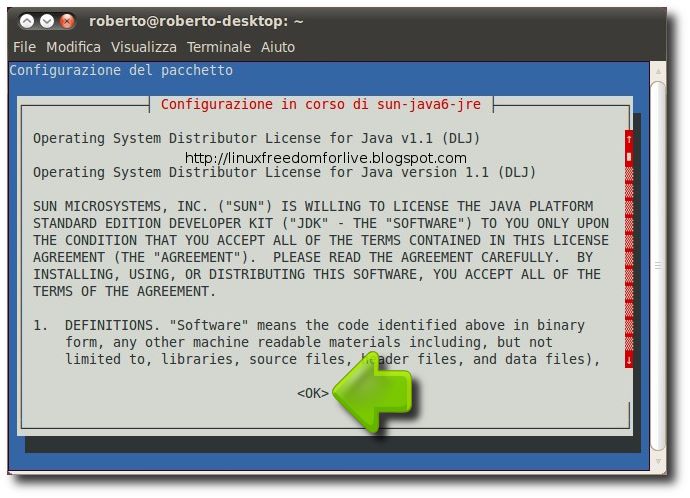 Installare Java su Ubuntu 10.04 Lucid (Versione Definitiva) - Linux Freedom